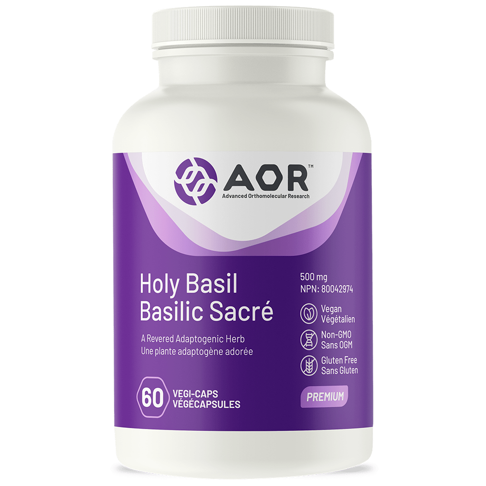 AOR Holy Basil 500mg | Stress Relief Support