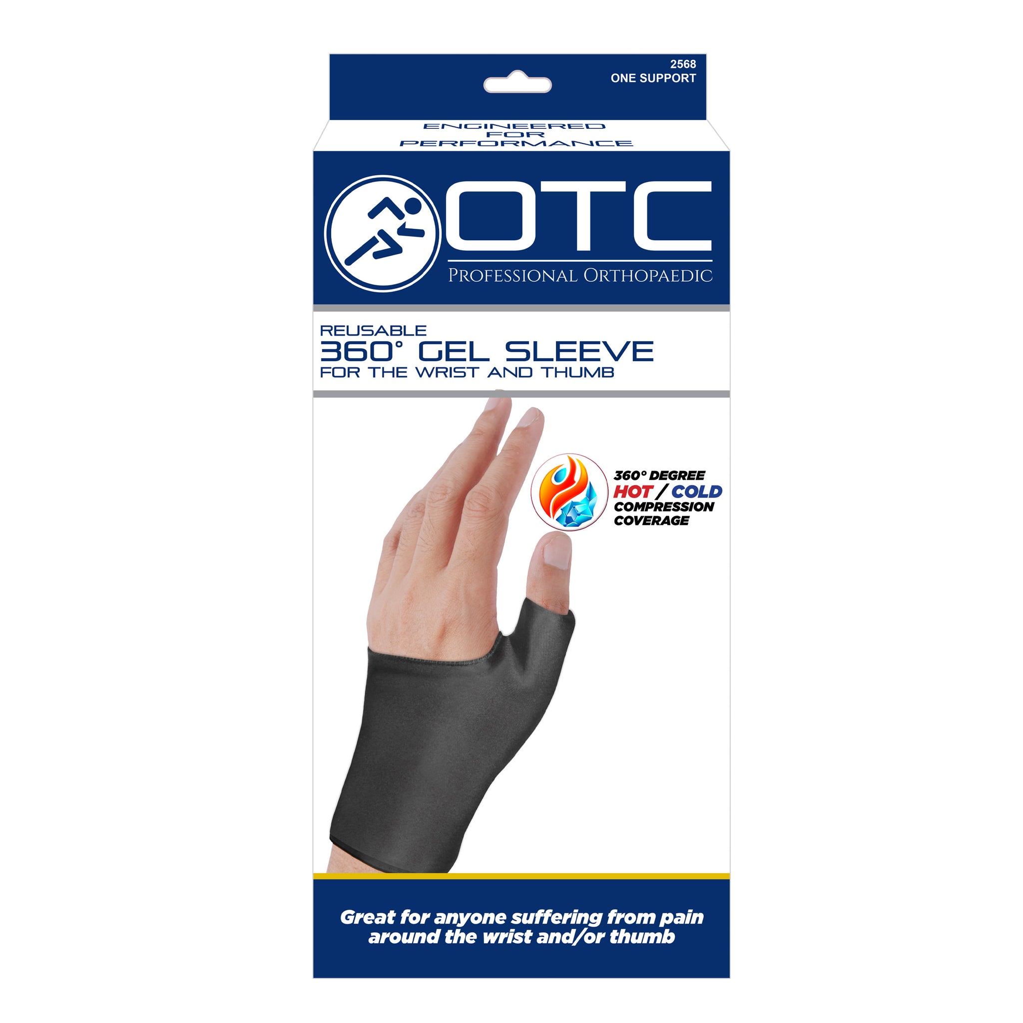 Airway Wrist & Thumb Gel Sleeve: Cold Therapy Pain Relief
