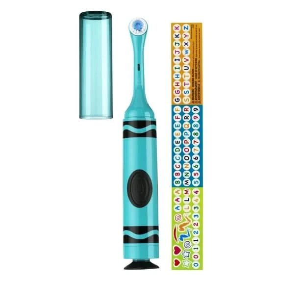 GUM Crayola Marker Power Toothbrush with Stickers 1 Each