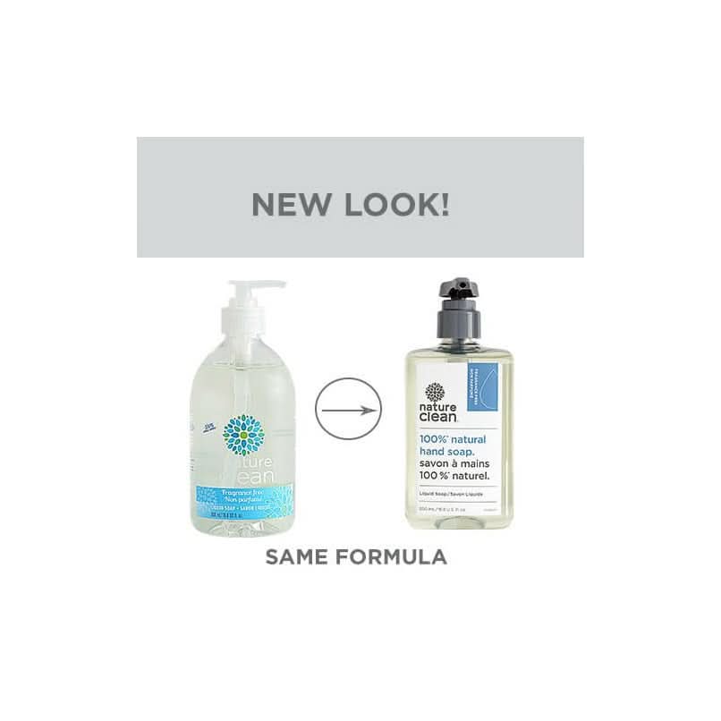 Nature Clean All Natural Liquid Soap Unscented 500mL