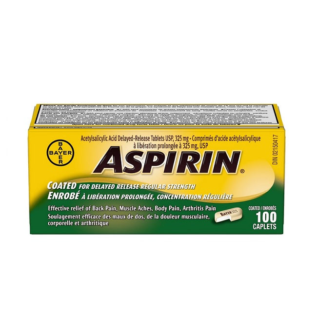 Aspirin Regular Strength Coated: Pain Relief & Heart Health