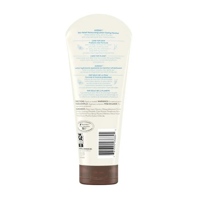 Aveeno Skin Relief Lotion 227mL - Cooling Menthol