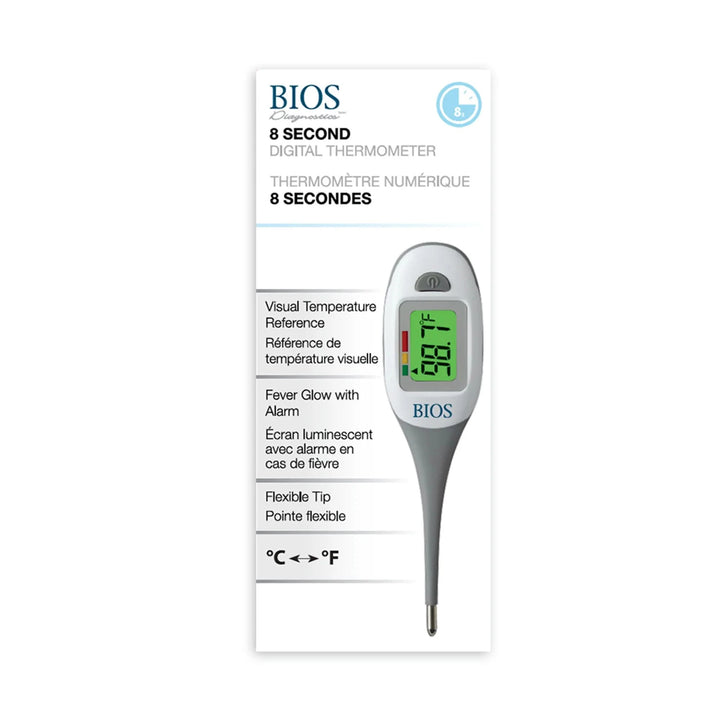 BIOS Medical 8 Second Digital Thermometer