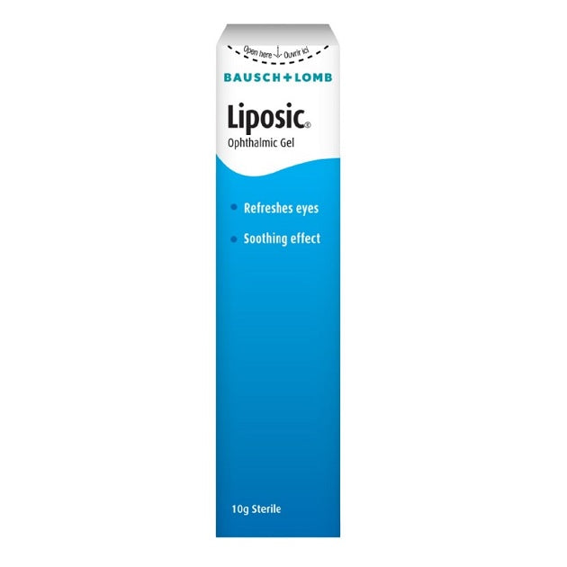 Bausch & Lomb Liposic Eye Gel 10g - Dry Eye Relief