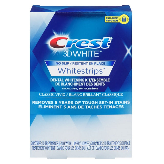 Crest 3D White Whitestrips Classic Vivid 10 Treatments (DISCONTINUED)