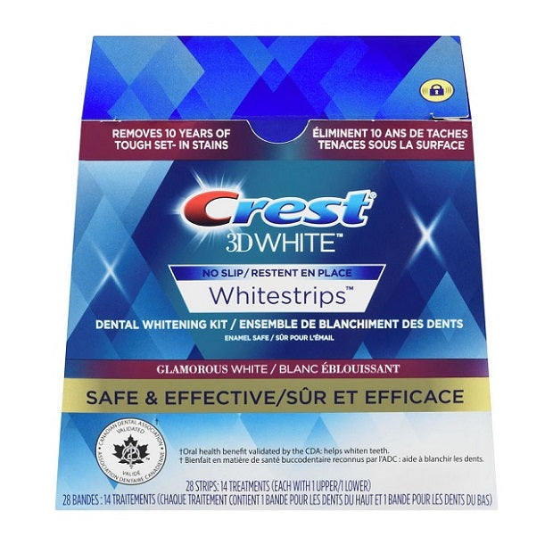 Whiter Teeth: Crest 3D Whitestrips 14 Glamorous Treatments