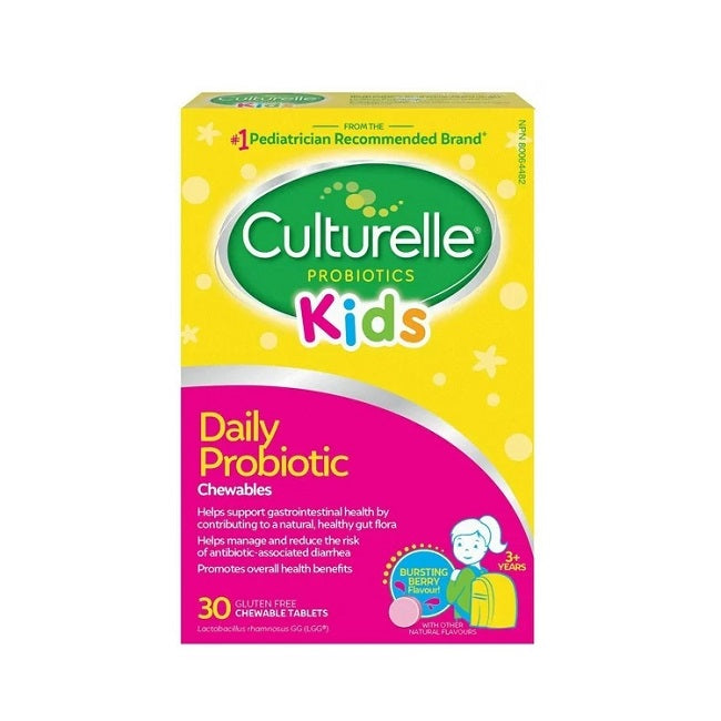 Culturelle Kids Chewables: Bursting Berry 30 Tablets