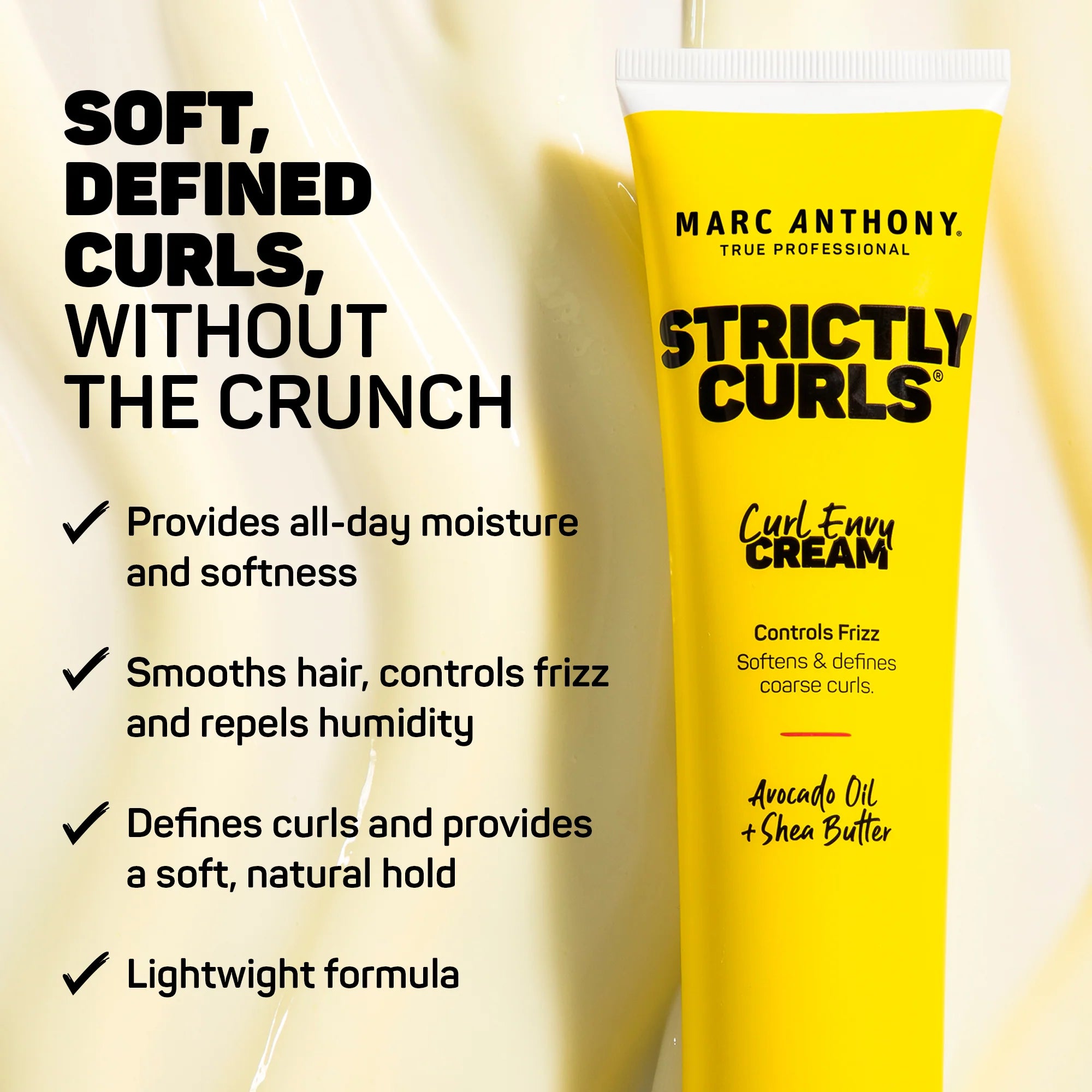 Marc Anthony Strictly Curls Curl Envy Cream Controls Frizz 177mL
