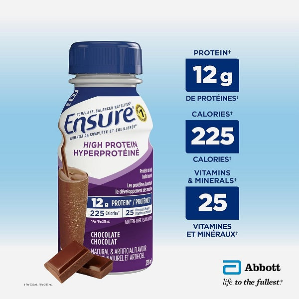 Ensure High Protein Shake: Delicious Chocolate Nutrition
