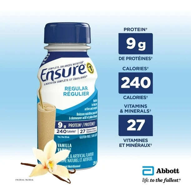 Ensure Regular Vanilla Shake 6x235mL: Complete Nutrition