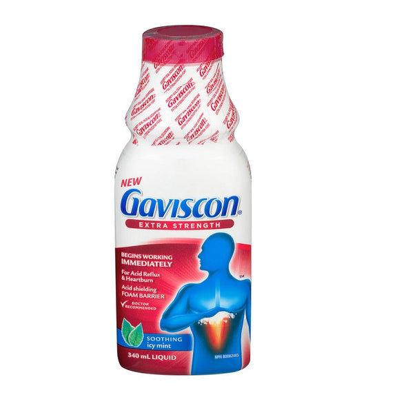 Gaviscon Extra Strength: Heartburn Relief, Icy Mint