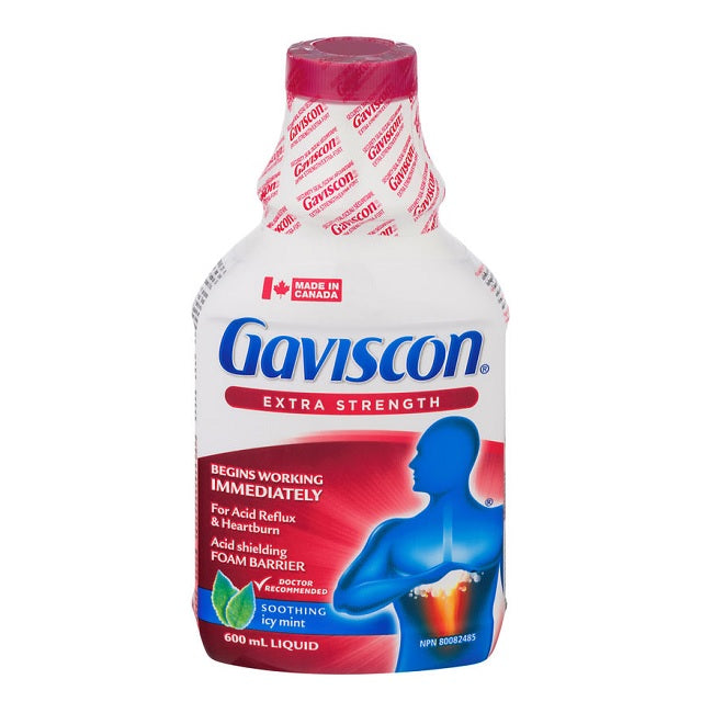 Gaviscon Extra Strength: Heartburn Relief, Icy Mint