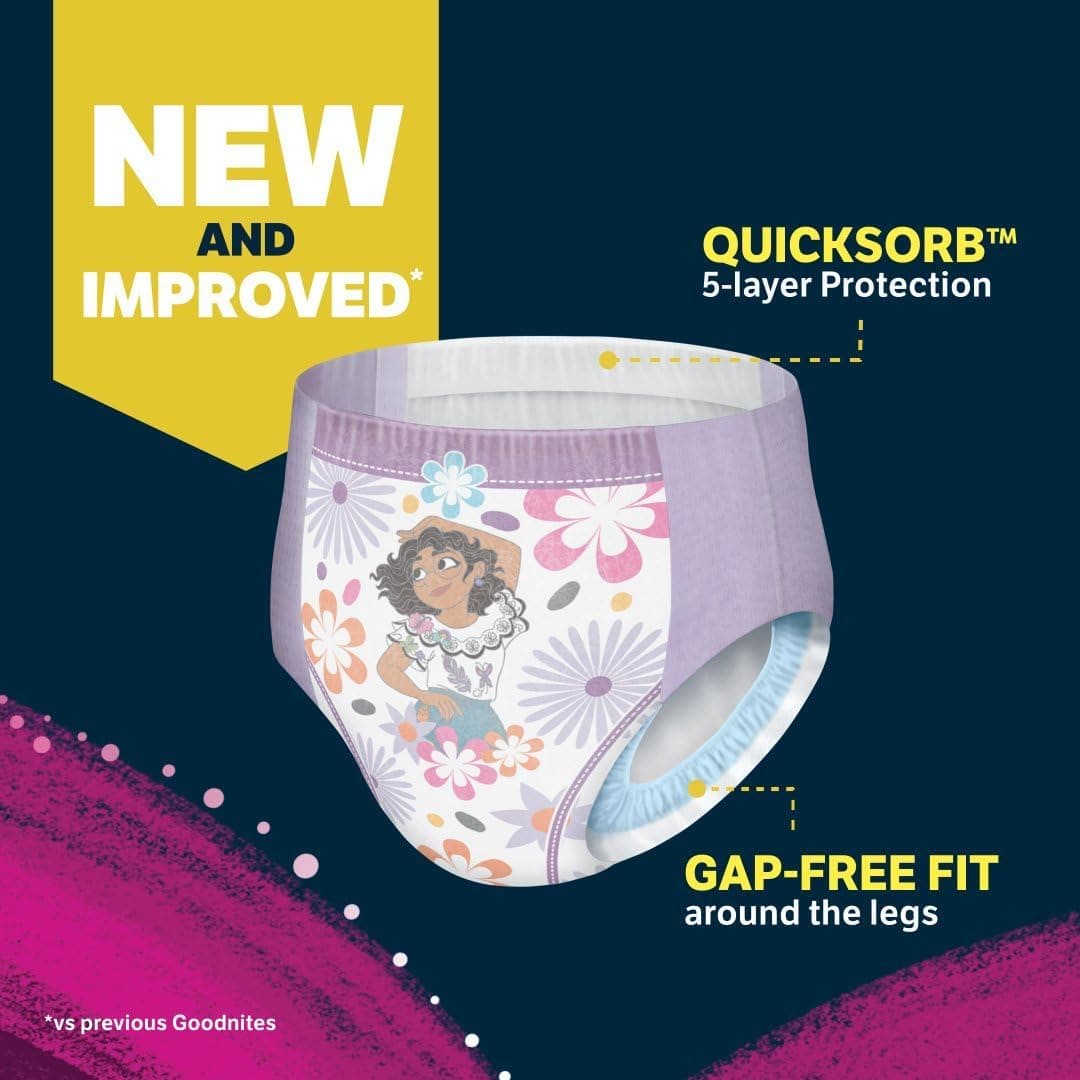 Huggies Goodnites Girls Nighttime Underwear S/M - Absorbent