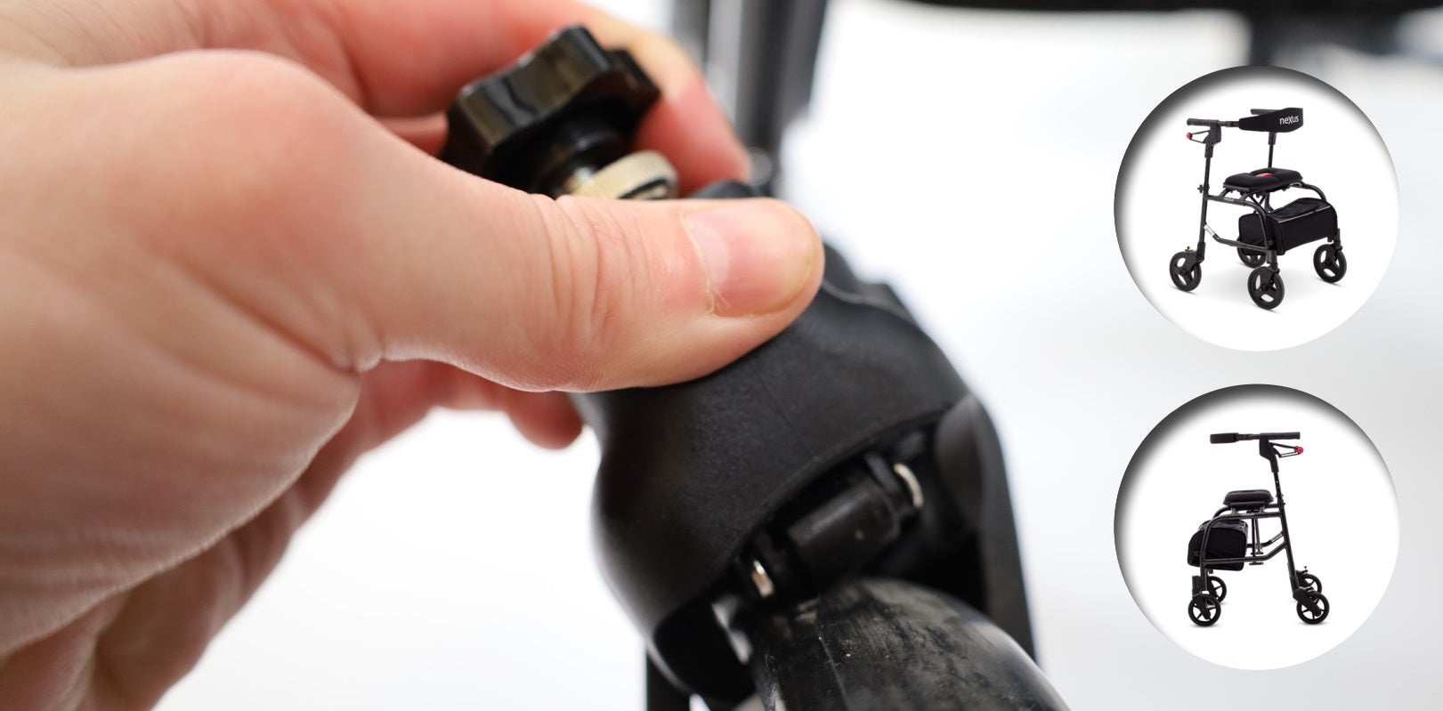 Human Care Slow Down Brake For Rollator Models - Nexus