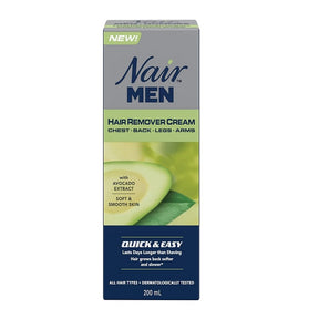 Nair Men Hair Removal | Avocado Extract | Smooth Skin