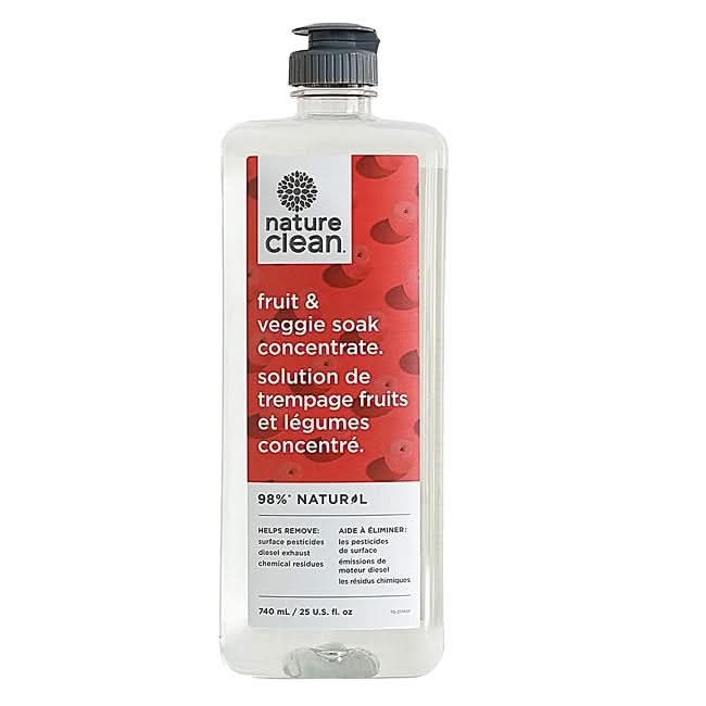 Nature Clean Fruit & Veggie Soak Concentrate 740mL