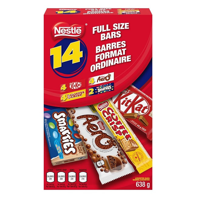 Nestle Assorted Multipack Chocolates 638g: Indulgent Variety