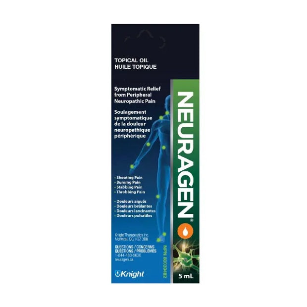 Icy Neuragen Topical Oil 5mL: Fast Relief for Nerve Pain