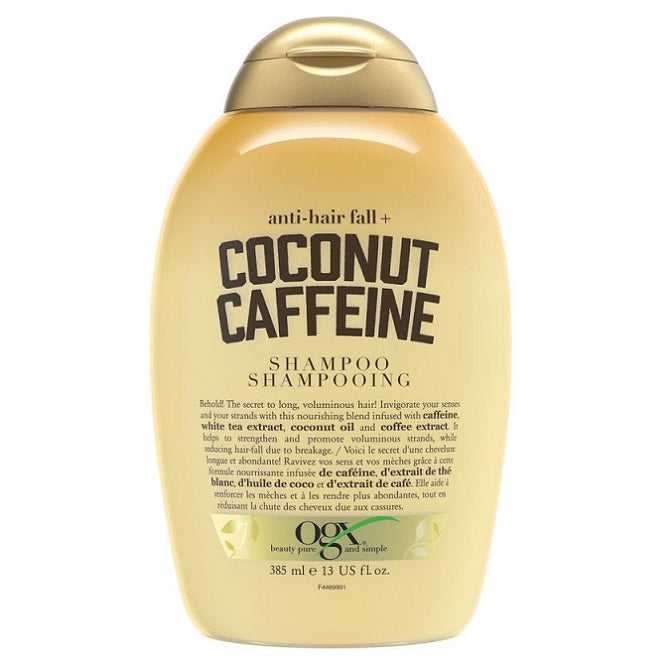 OGX Coconut Caffeine Shampoo 385mL : Energize Your Hair