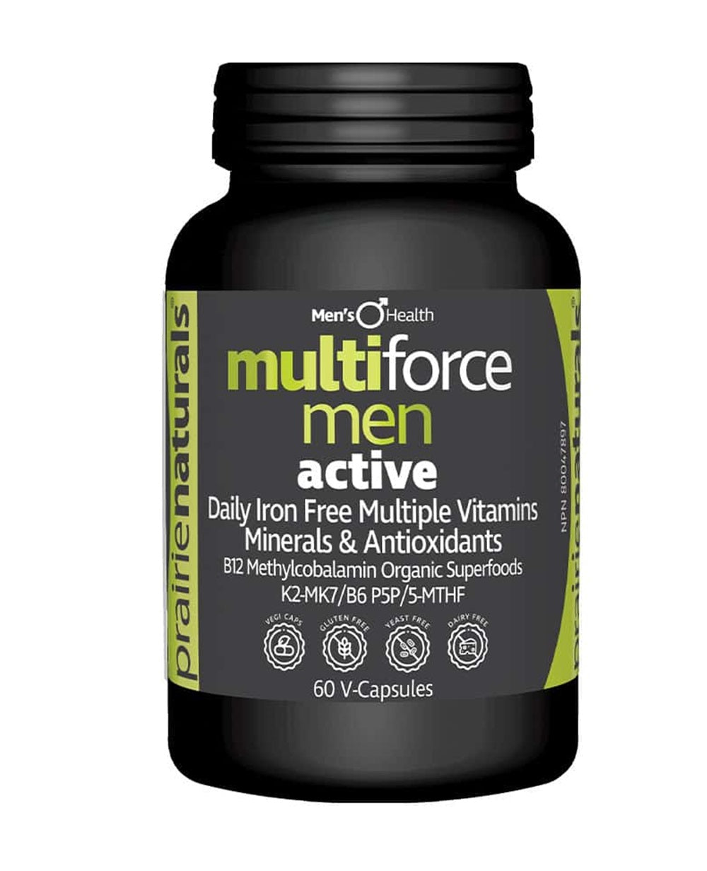 Prairie Naturals Multi-Force Men Active 60ct