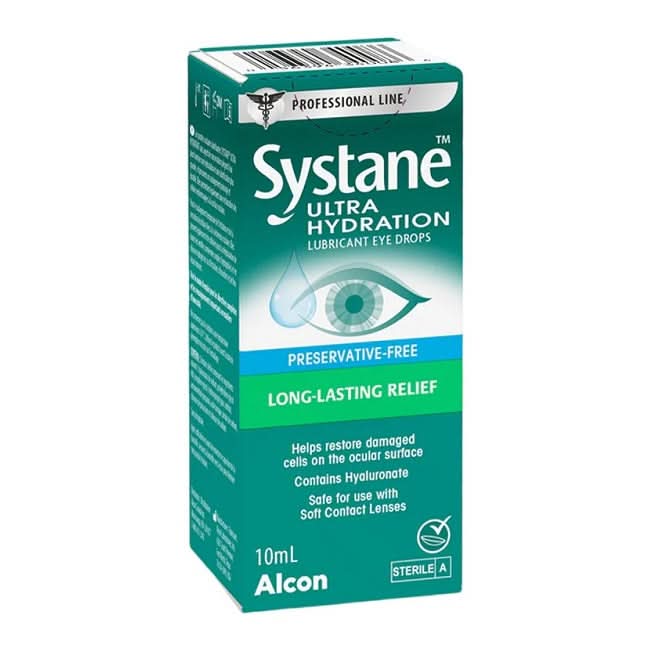 Systane Ultra Hydration Eye Drops | Relieves Dry Eyes