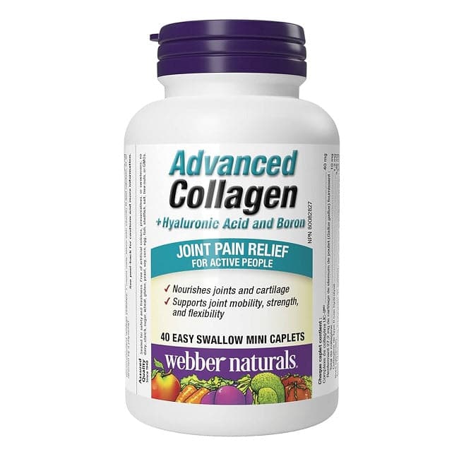 Webber Naturals: Collagen for Joints Hyaluronic Acid, Boron
