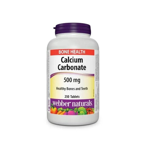 Webber Naturals: Calcium Carbonate (500mg, Bones, Muscle)