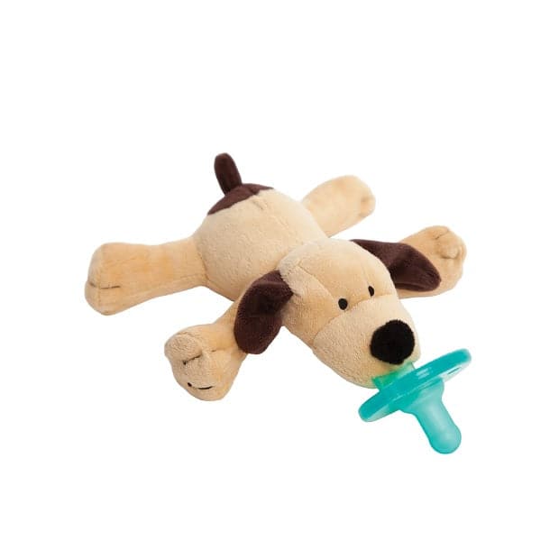 WubbaNub Brown Puppy Plush Pacifier