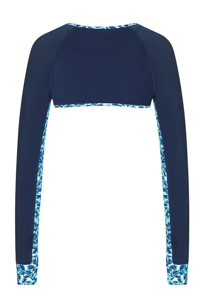 Amoena Ice Flowers Sleeve Swimtop