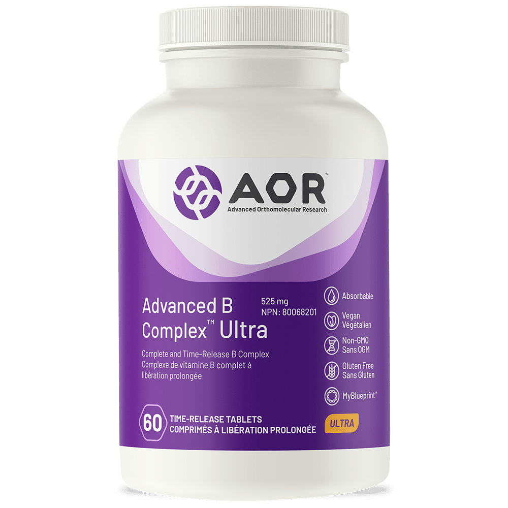 AOR Advanced B Complex Ultra 525mg 60 Tabs