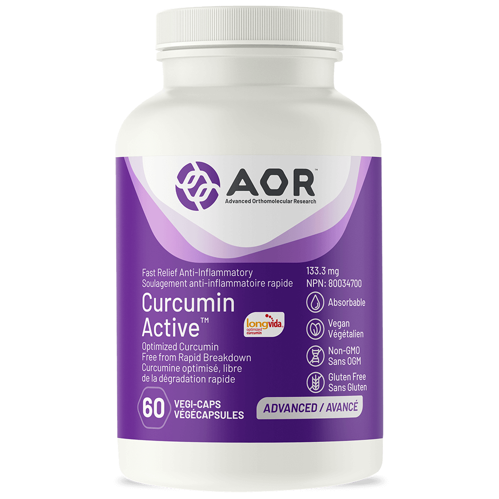 AOR Curcumin Active 133.3mg 60 Caps