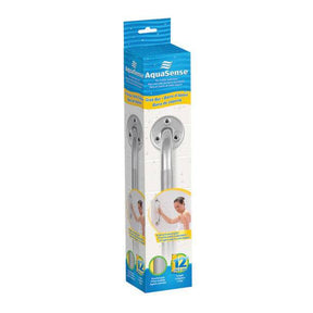 AquaSense Knurled Chrome Grab Bar