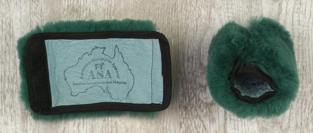 Australian Sheepskin Crutch Pads (pair)