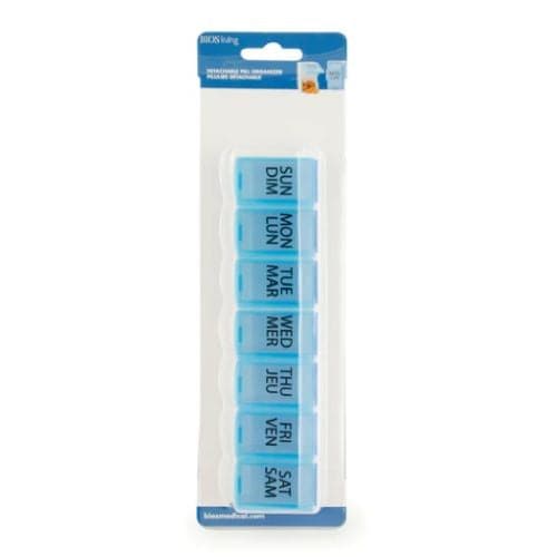 BIOS Medical Detachable 7 Day Pill Organizer