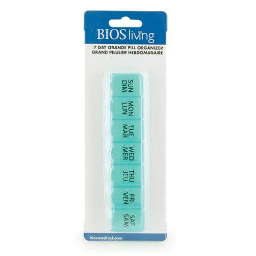 BIOS Medical Grande 7 Day Pill Organizer
