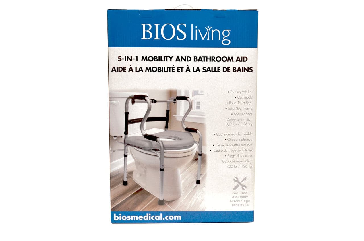 Bios Medical 5-in-1 Mobility & Bathroom Aid