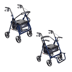 Drive Medical Duet Rollator & Transport Wheelchair