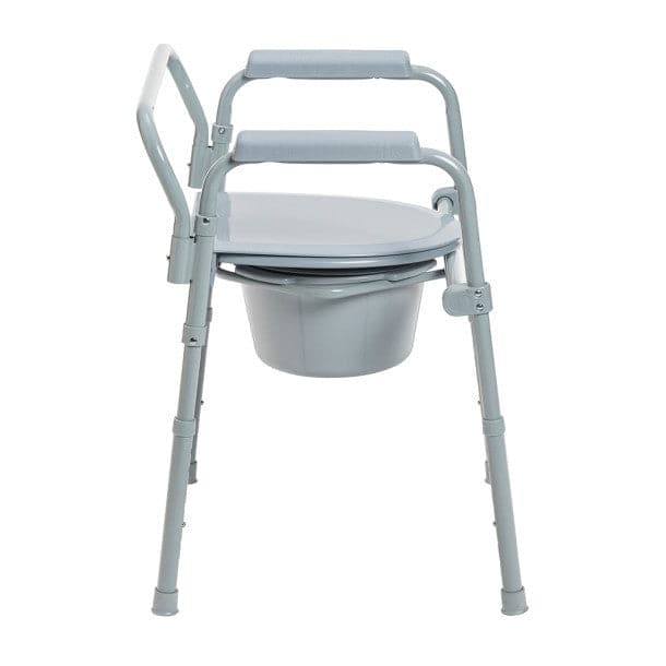 Drive Medical Folding Steel Commode