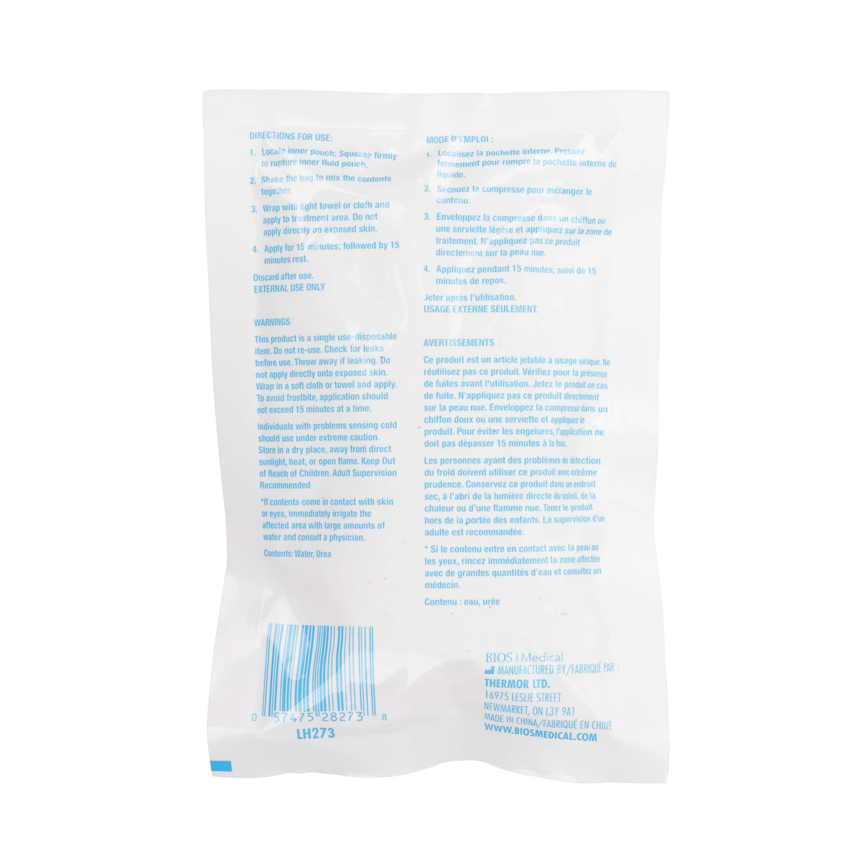BIOS Medical Instant Cold Pack (Small) - Quick Relief