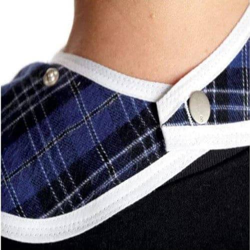 Mobb Poly-Cotton Adult Bib with Snaps (Printed)