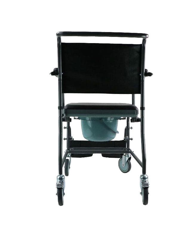 MOBB Mobile Steel Commode with Wheels