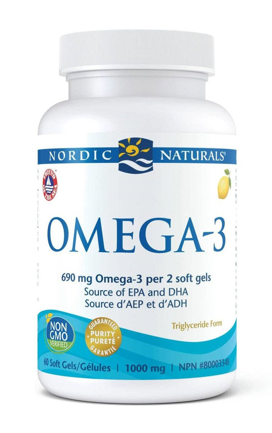 Nordic Naturals Omega-3 690mg Lemon Flavour