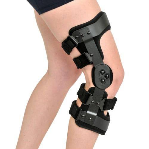 Ortho Active ACL/PCL Rigid Functional Knee Brace with ROM