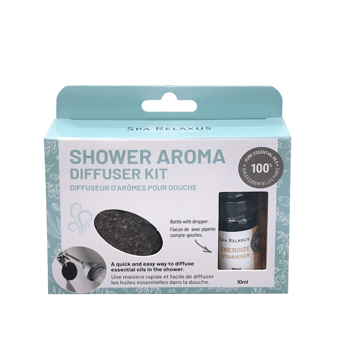 Relaxus Spa Relaxus Shower Aroma Diffuser Kit