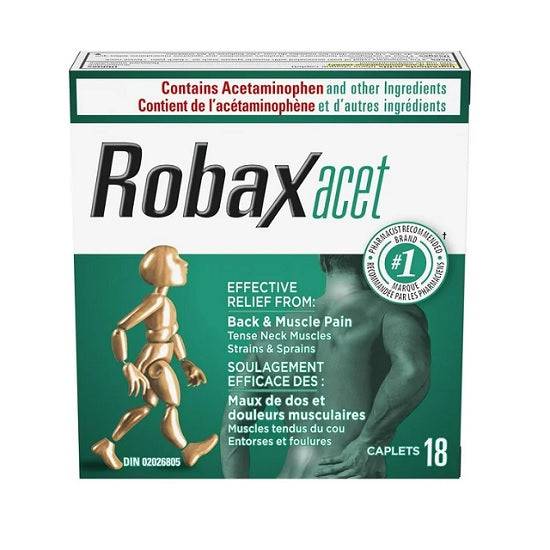 Robaxacet Caplets: Effective Pain Relief