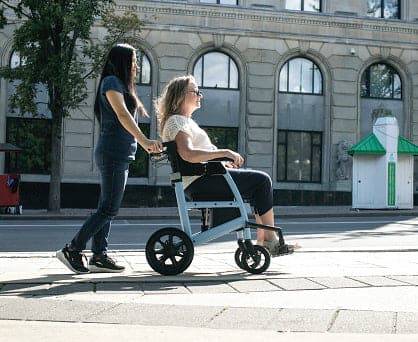 Triumph Prestige All-In-One Rollator & Transport Chair